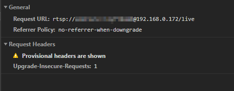 FEAT: RTSP Webcam Feed Support · Issue #176 · Duet3D/DuetWebControl · GitHub