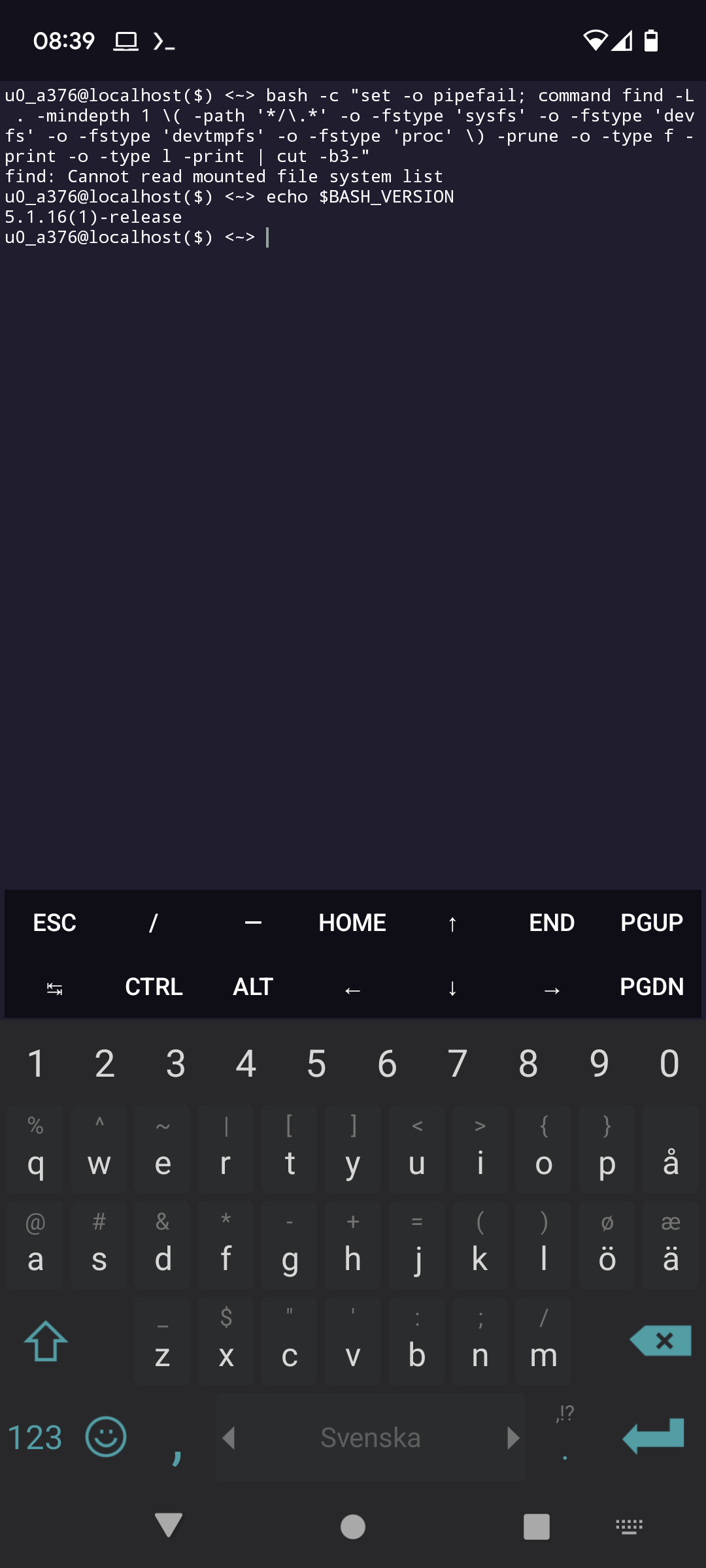 FZF is broken on Termux with fish shell due to findutils v.4.9.0 ...