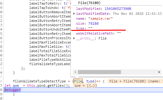 RAR type validation · Issue #8 · pqina/filepond-plugin-file-validate-type · GitHub
