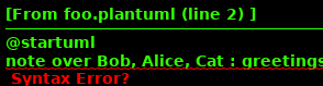 Question: Handling of syntax errors · Issue #31 · sphinx-contrib/plantuml · GitHub
