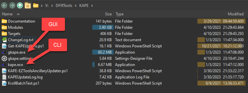 Issue opening KAPE · Issue #791 · EricZimmerman/KapeFiles · GitHub
