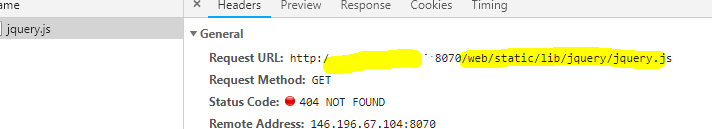 css and js files under /web/content/ not found · Issue #13560 · odoo ...
