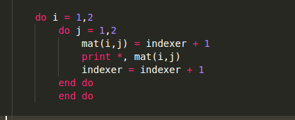 Nested loop doesn't align properly · Issue #57 · fortran-lang/vscode ...