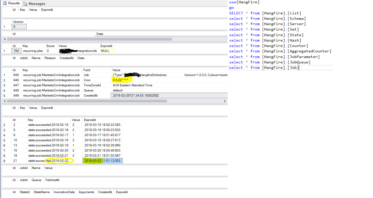 Hangfire recurring job skipping intermittently and not being triggered · Issue #1118 ...