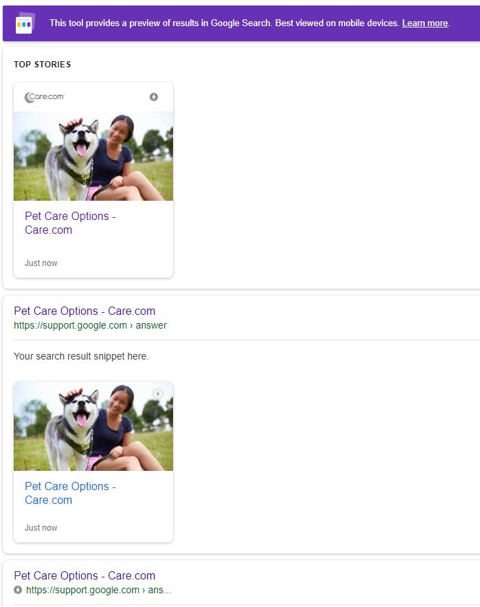 Error in required structured data element · Issue #18227 · ampproject/amphtml · GitHub