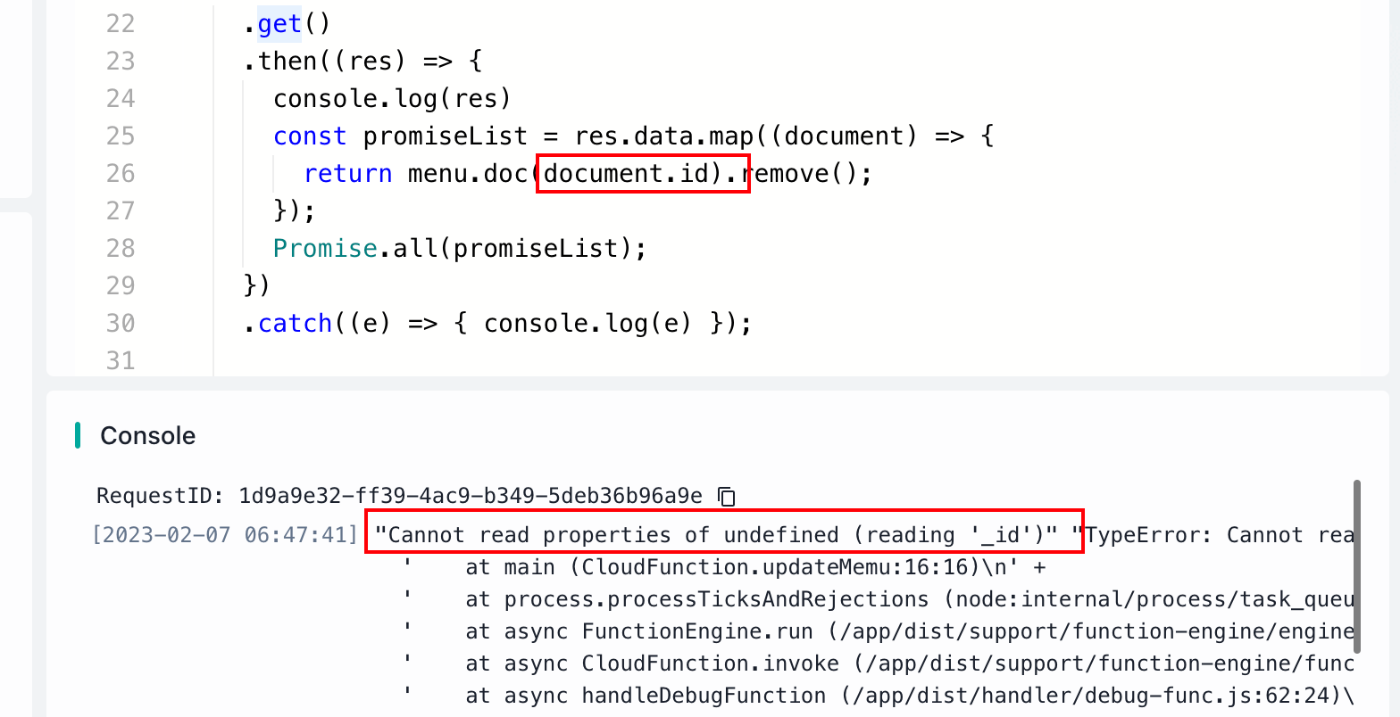 [Bug] Doc error about document id when removing all docs · Issue #747 ...