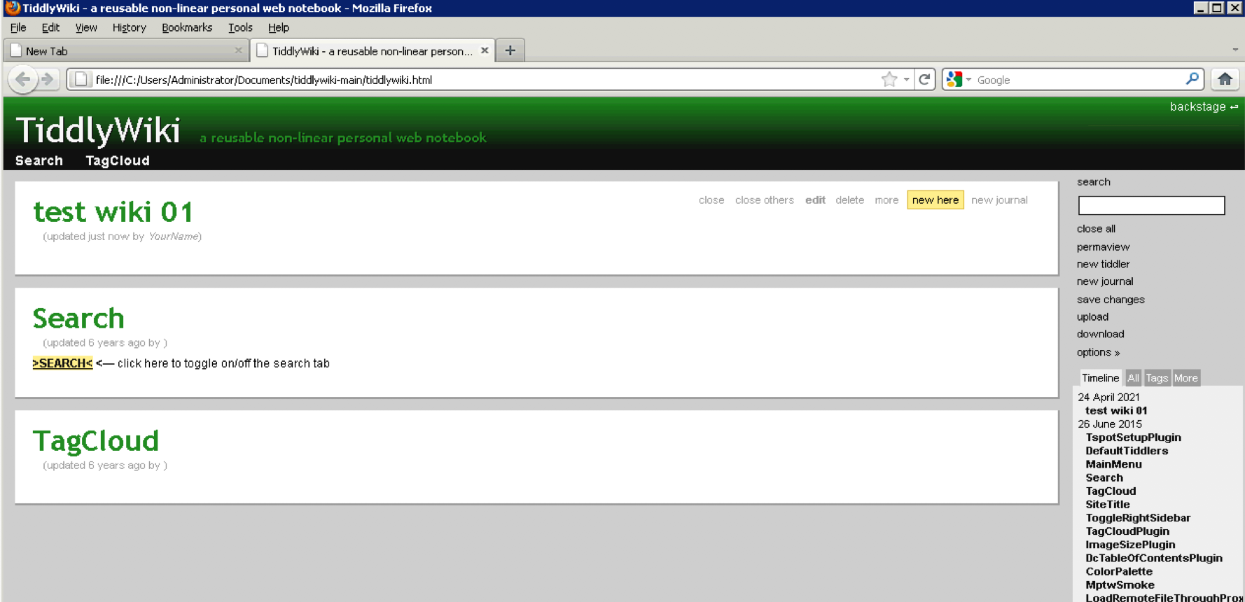 GitHub - karlarao/tiddlywiki: MonkeyPirateTiddlyWiki (MPTW) template
