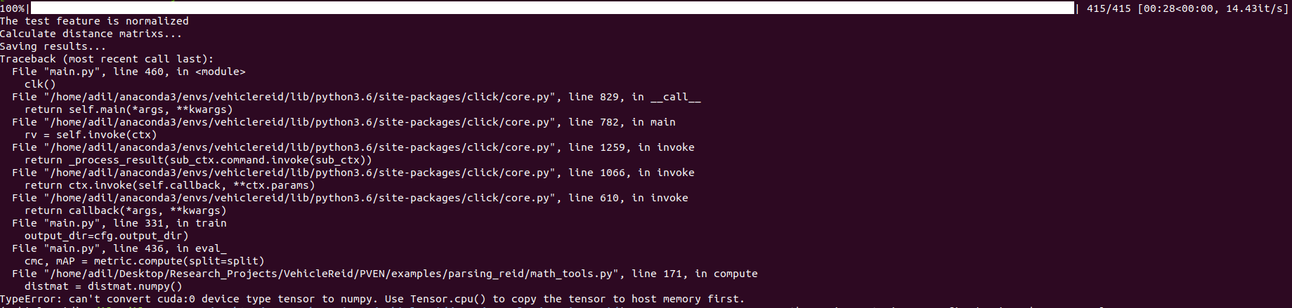 Typeerror Cant Convert Cuda0 Device Type Tensor To Numpy Use Tensorcpu To Copy The Tensor