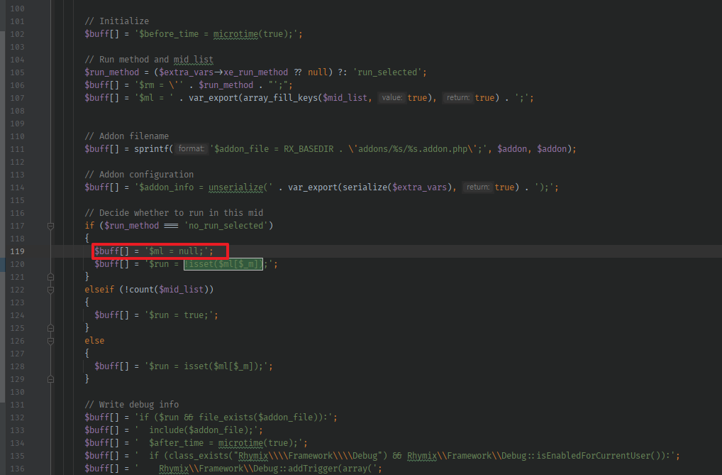 php8에서 카운터 애드온 사용에 체크했을 때, · Issue #1911 · rhymix/rhymix · GitHub