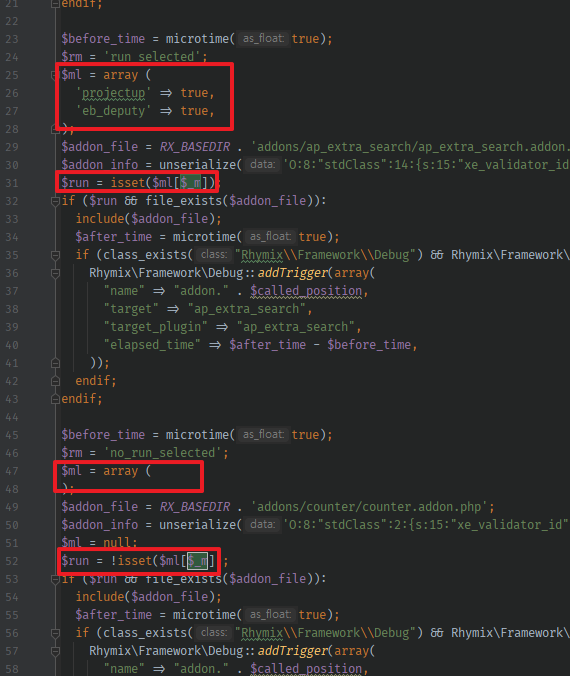 php8에서 카운터 애드온 사용에 체크했을 때, · Issue #1911 · rhymix/rhymix · GitHub