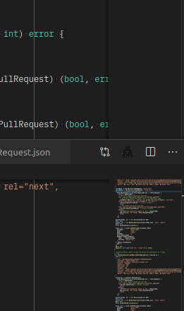 [Cosmetic] [Minimap] Minimap shadow does not show in lower split · Issue #96861 · microsoft ...
