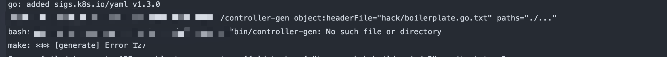 Kubebuilder Create Api Failed · Issue 657 · Kubernetes Sigscontroller Tools · Github 6420