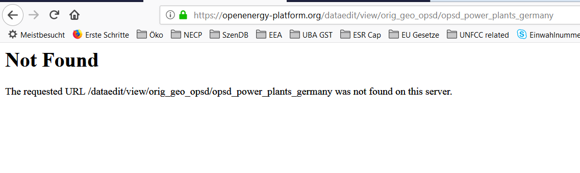 Dead link to opsd_power_plants_germany · Issue #403 · OpenEnergyPlatform/oeplatform · GitHub