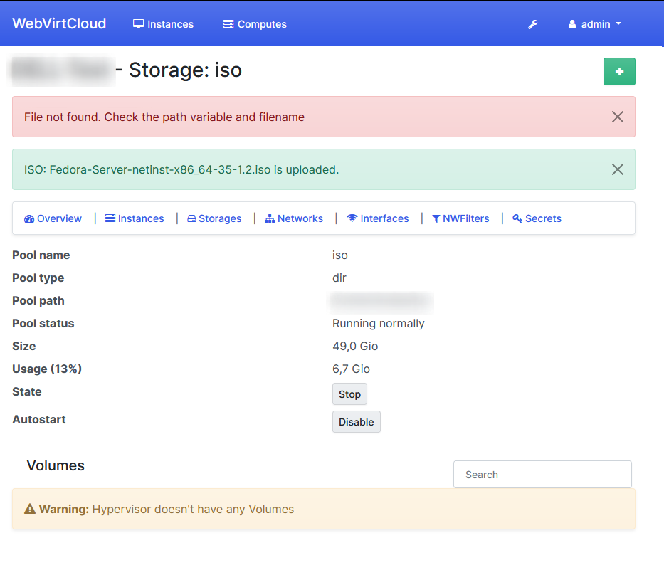 Cannot Upload ISO · Issue #486 · retspen/webvirtcloud · GitHub