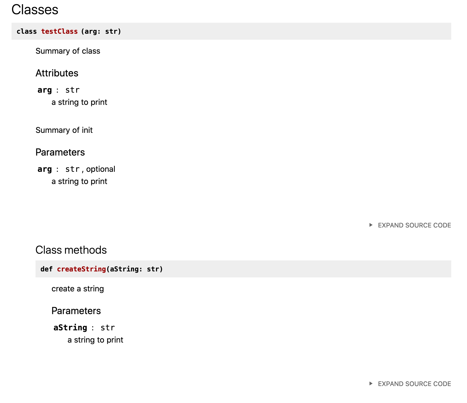 Classmethods Documented As A Static Method · Issue 126 · Pdoc3pdoc · Github 