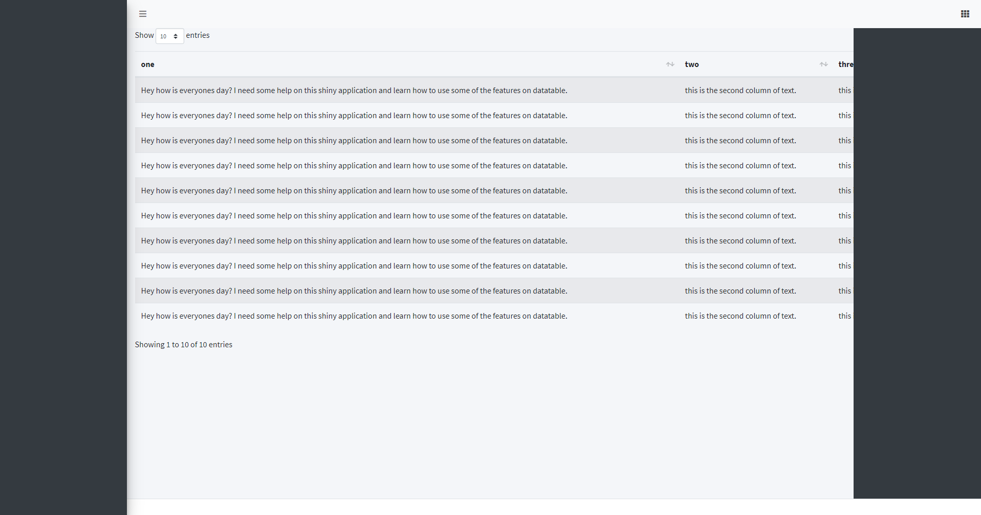 Opening the right sidebar doesn't trigger resize event · Issue #134 · RinteRface/bs4Dash · GitHub