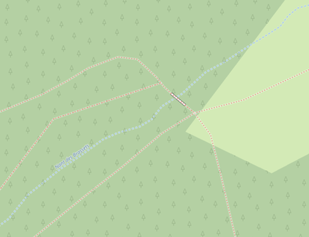 Rendering of an outline for pedestrian / bike bridges · Issue #4400 · organicmaps/organicmaps ...
