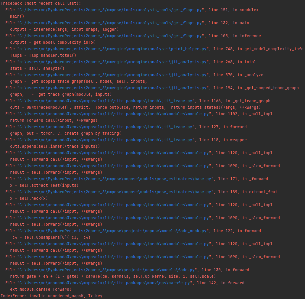 [Bug] get_model_complexity_info() error when cotains carafe op · Issue #1141 · open-mmlab ...