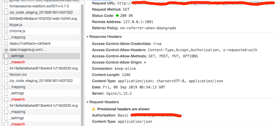 dejavu access es server with 401 Unauthorized error in POST request · Issue #336 · appbaseio ...