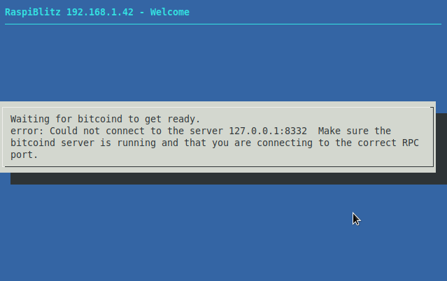 error code: -28 error message: Verifying blocks... · Issue #293 · raspiblitz/raspiblitz · GitHub