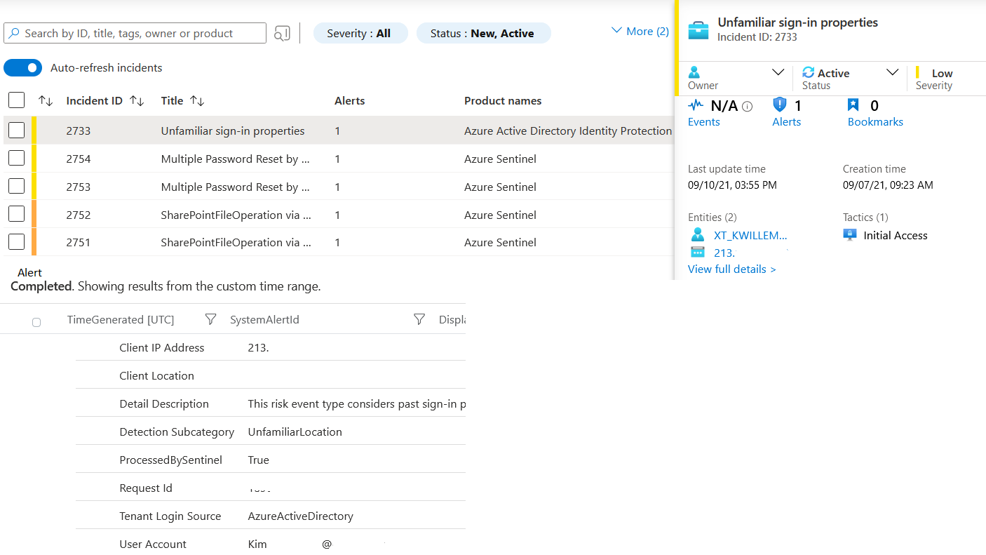 Identity Protection mapping incorrect Account Entity · Issue #2992 · Azure/Azure-Sentinel · GitHub