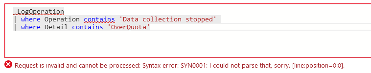 Issue when deploying rule for daily cap · Issue #4053 · Azure/Azure-Sentinel · GitHub
