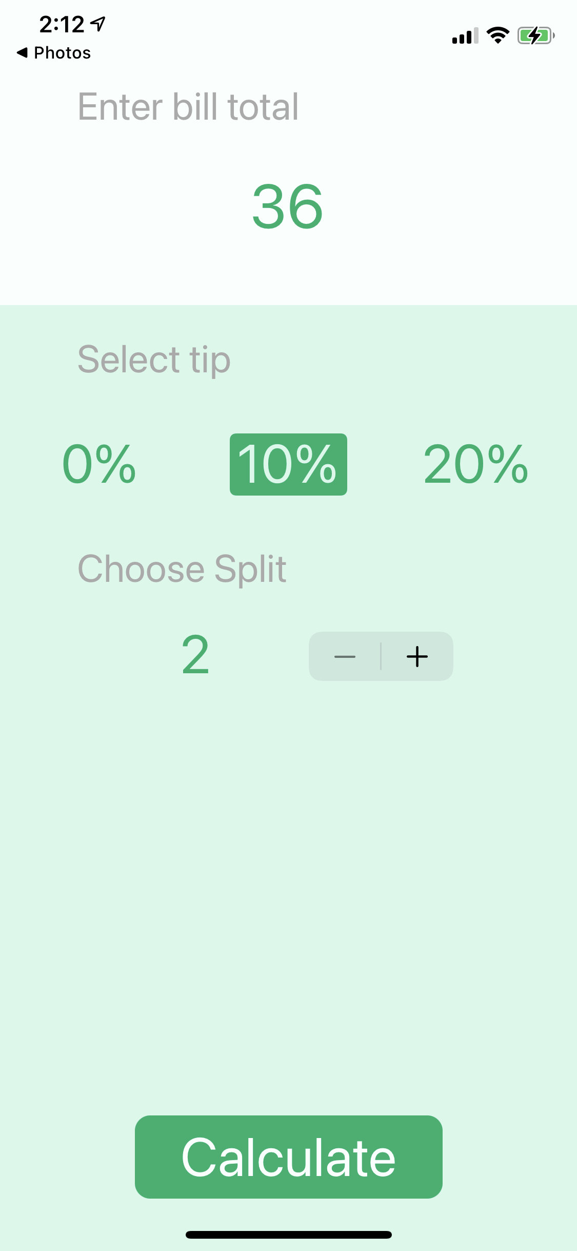 GitHub - Apahadi73/Tipsy: A native iOS tip and bill sharing calculator app