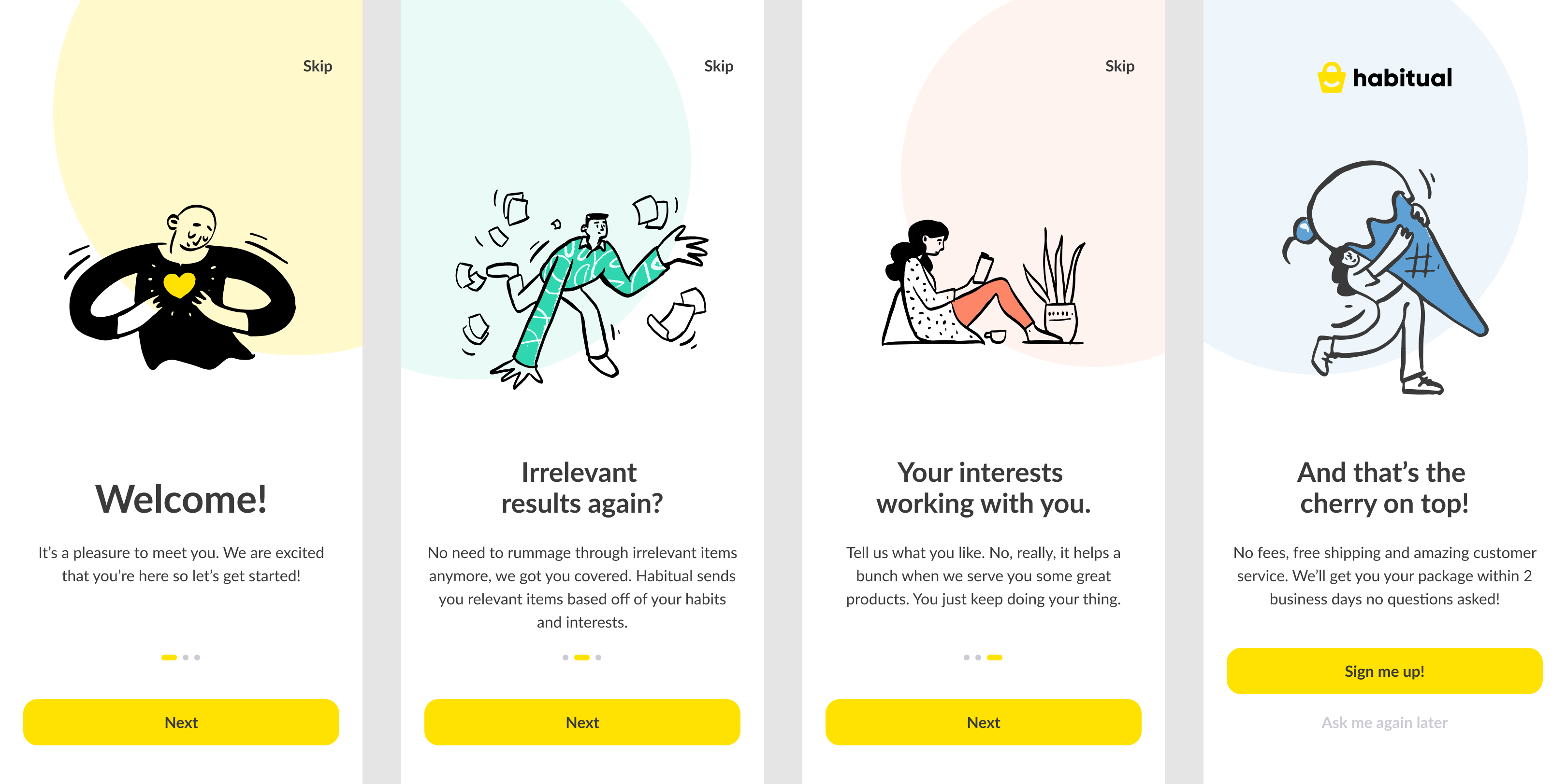 GitHub - Apahadi73/Habitual: Landing Mockup page for my UI/UX design. See Readme for Figma Snapshots