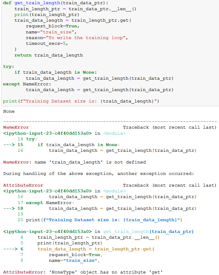 ptr.__len__() returns None in syft 0.3.0 dev · Issue #4903 · OpenMined ...