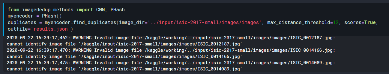 cannot identify image file · Issue #105 · idealo/imagededup · GitHub