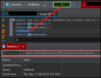 SELECT statement shouldn't increase uncommitted transactions count · Issue #1555 · dbeaver ...