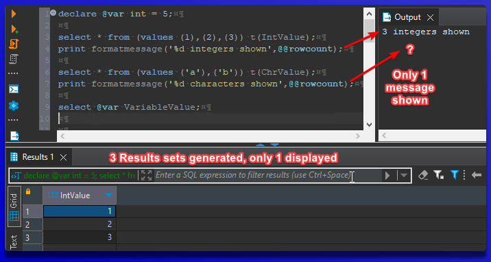 Result sets and server output not shown · Issue #18816 · dbeaver/dbeaver · GitHub