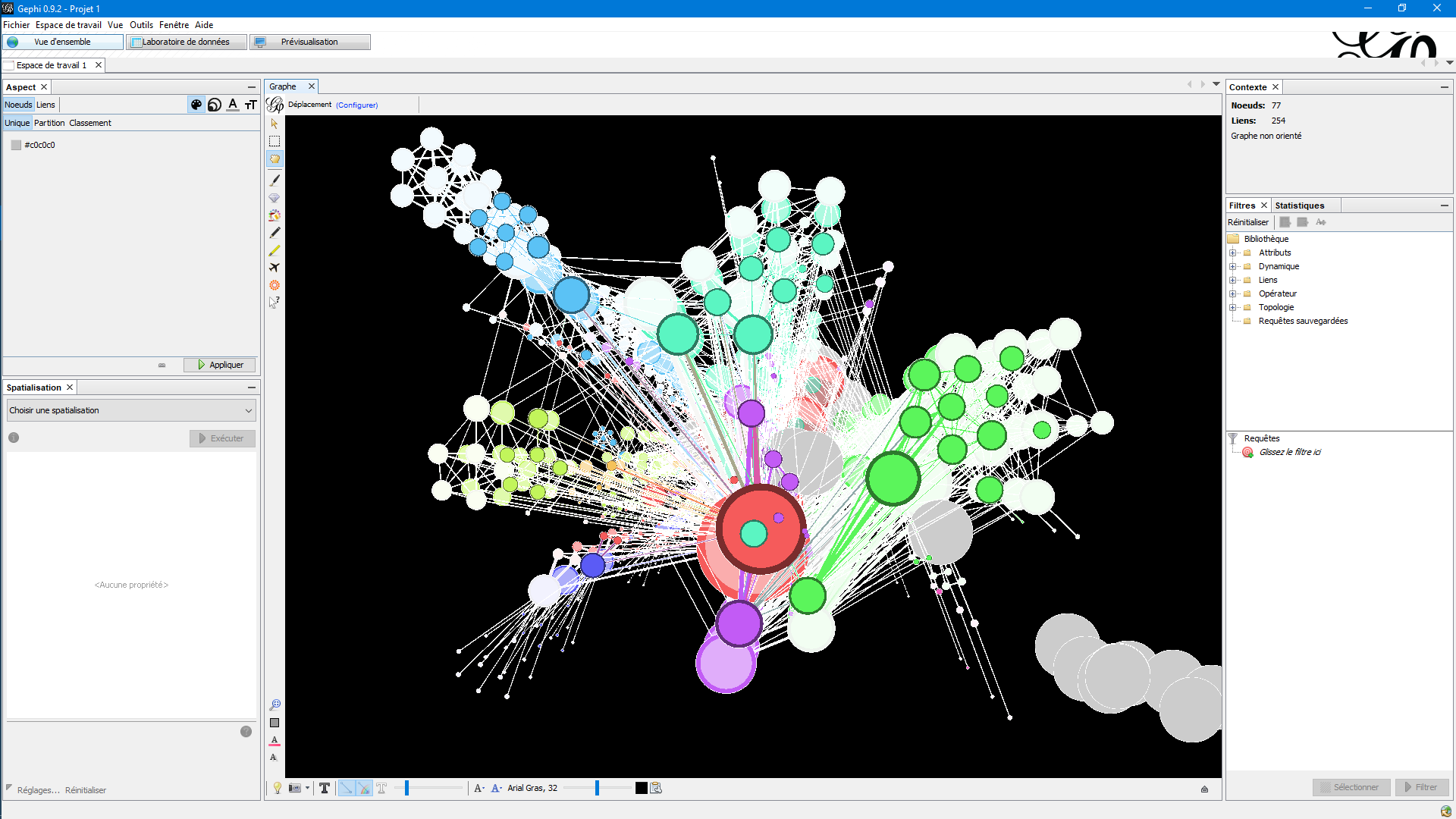 Graphs overlap themselves on a black background · Issue #1920 · gephi ...