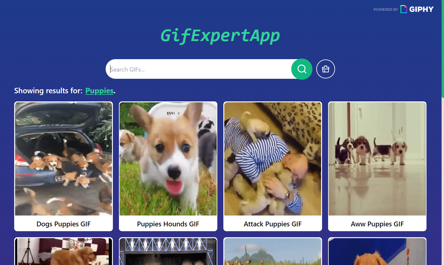 GitHub - andrepichardo/gif-expert-app: A simple GIF Search Engine.