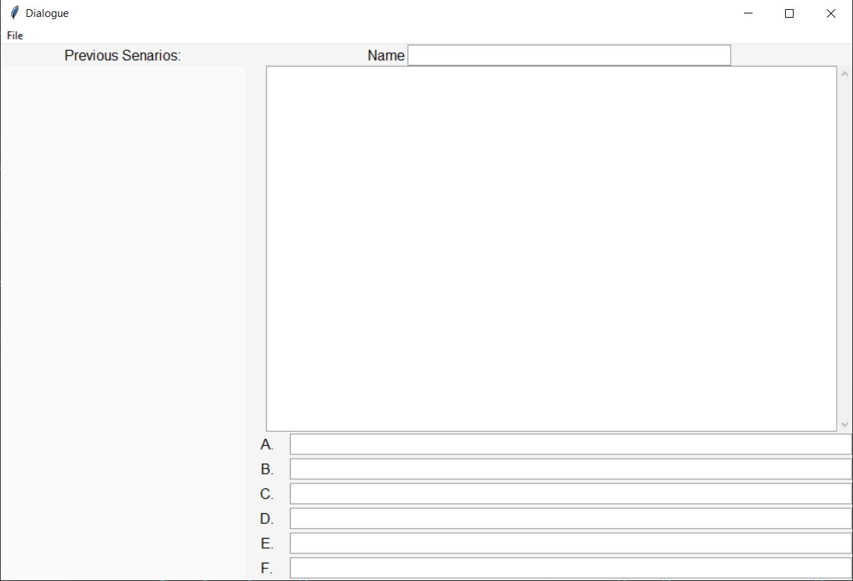GitHub - LimeTree99/dialogue-editor: edit and create dialogue trees for ...