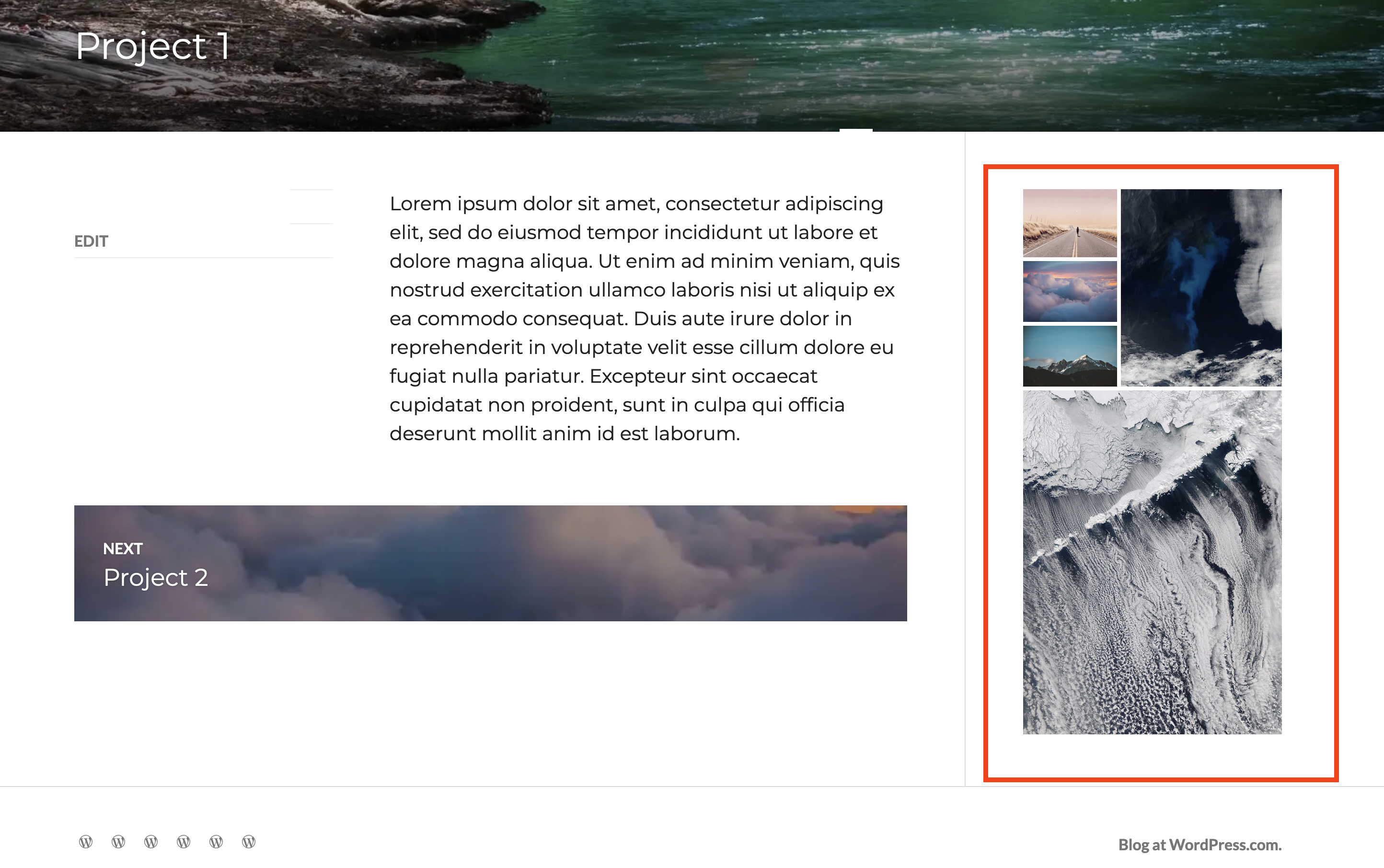 Gazette Theme: Sidebar shows a blank space even there are no widgets ...