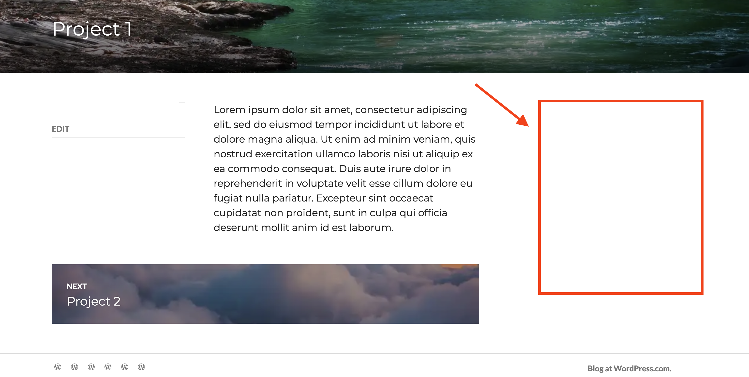 Gazette Theme: Sidebar shows a blank space even there are no widgets · Issue #6449 · Automattic ...