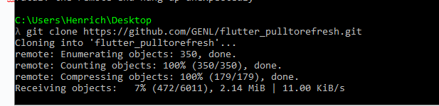The repository is very heavy · Issue #360 · peng8350/flutter_pulltorefresh · GitHub
