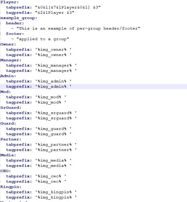 LuckPerms/ItemsAdder rank prefix error · Issue #867 · NEZNAMY/TAB · GitHub