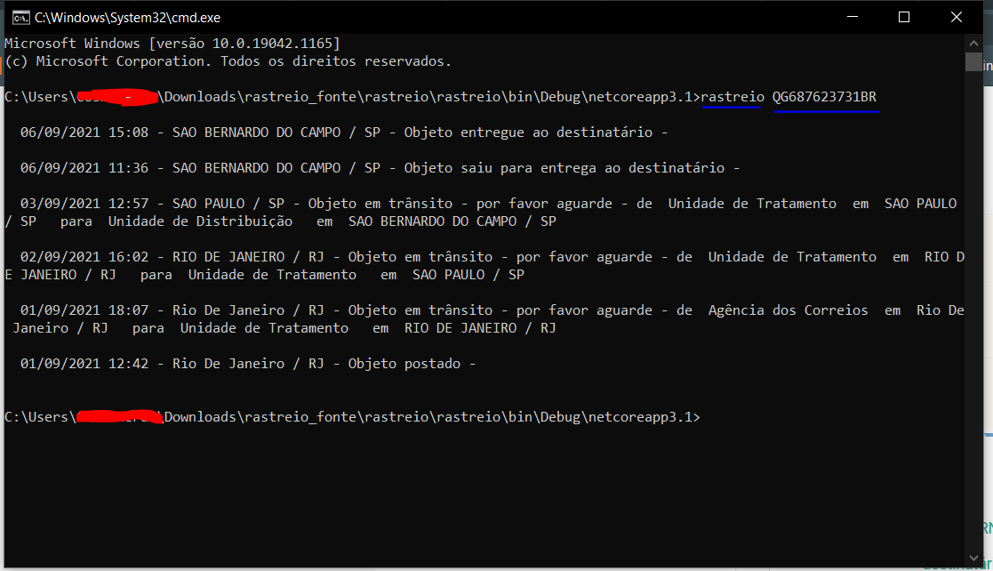GitHub - Cosmess/Rastreio_EncomendasCorreios_CLI: Rastreador de Encomendas dos Correios em CLI