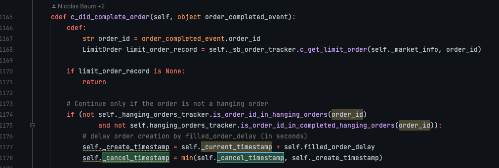 Filled order delay only works if both sides of multi-level order book filled · Issue #5779 ...