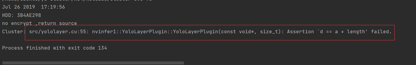 Tensorrt加载engine报错Assertion `d == a + length' failed，求指教 · Issue #1192 · wang-xinyu/tensorrtx ...