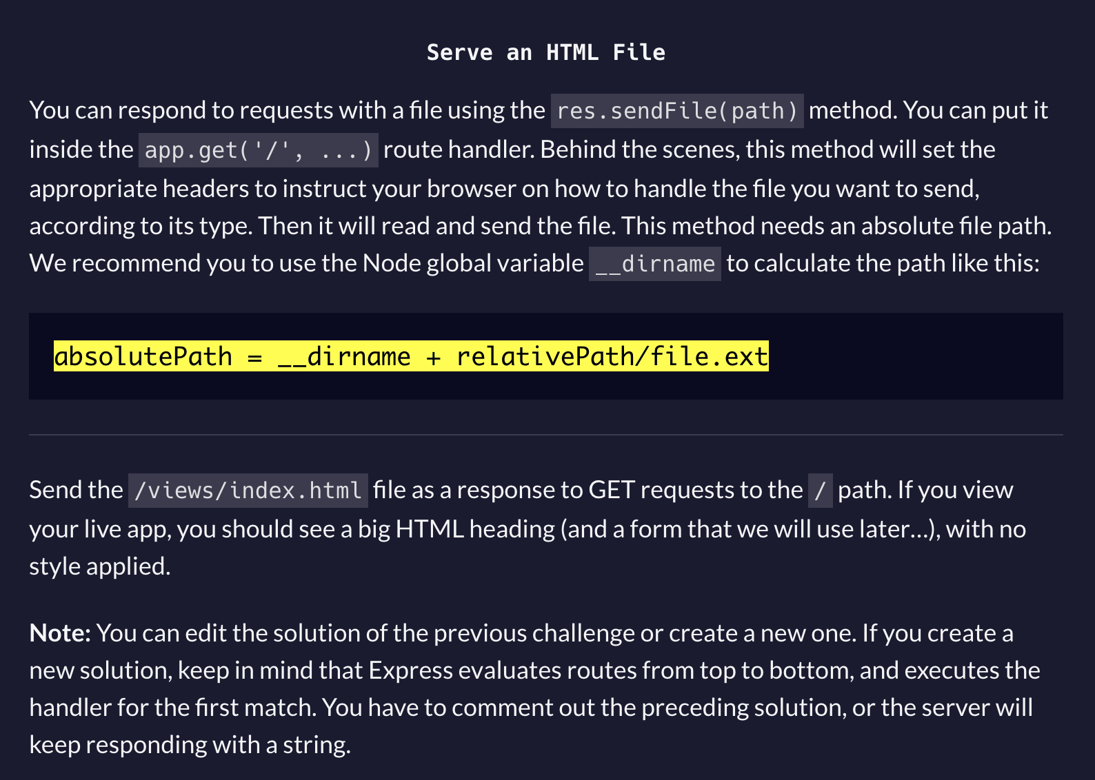 Change to the value of `absolutePath` variable · Issue #49460 · freeCodeCamp/freeCodeCamp · GitHub