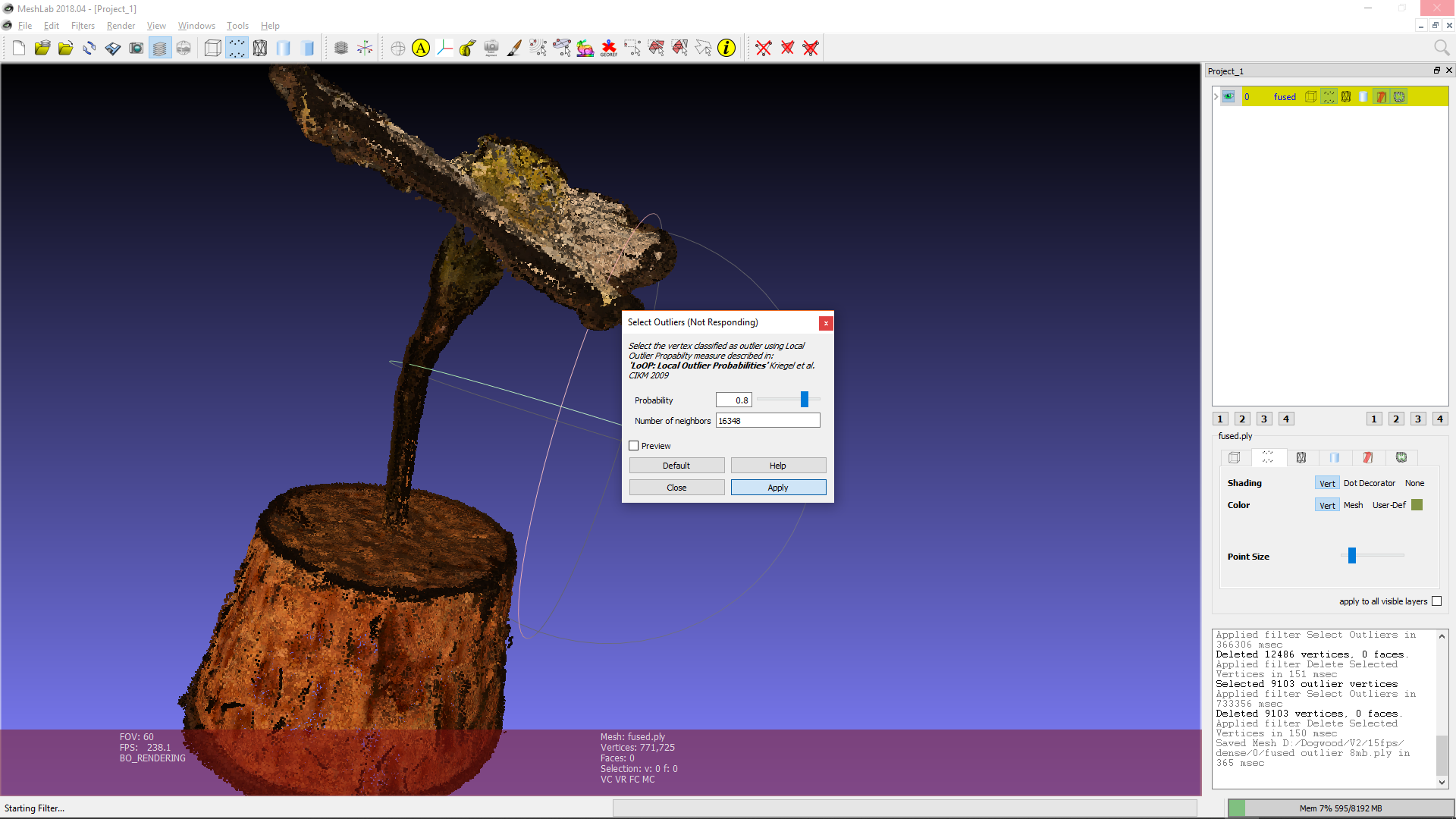 Add way to select points based on neighbour count / density · Issue #315 · cnr-isti-vclab ...