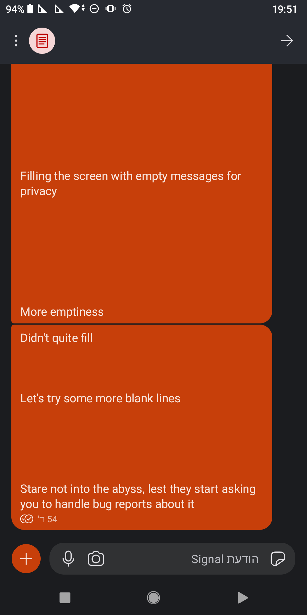 [RTL] Conversation panel does not show conversation name · Issue #12874 · signalapp/Signal ...