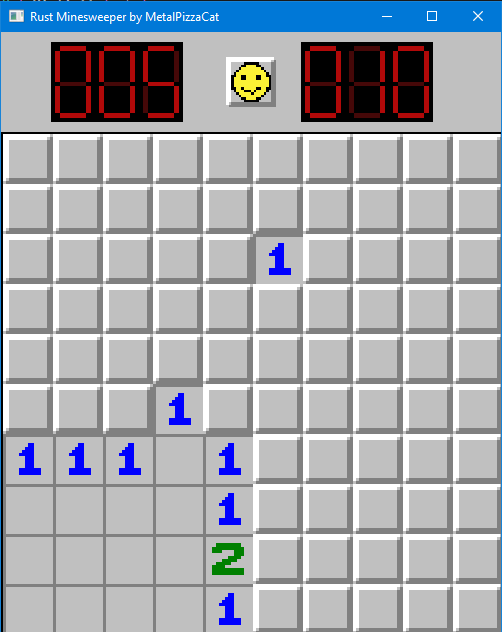 GitHub - MetalPizzaCat/minesweeper-ecs: Remake of minesweeper game using rust and personal game ...