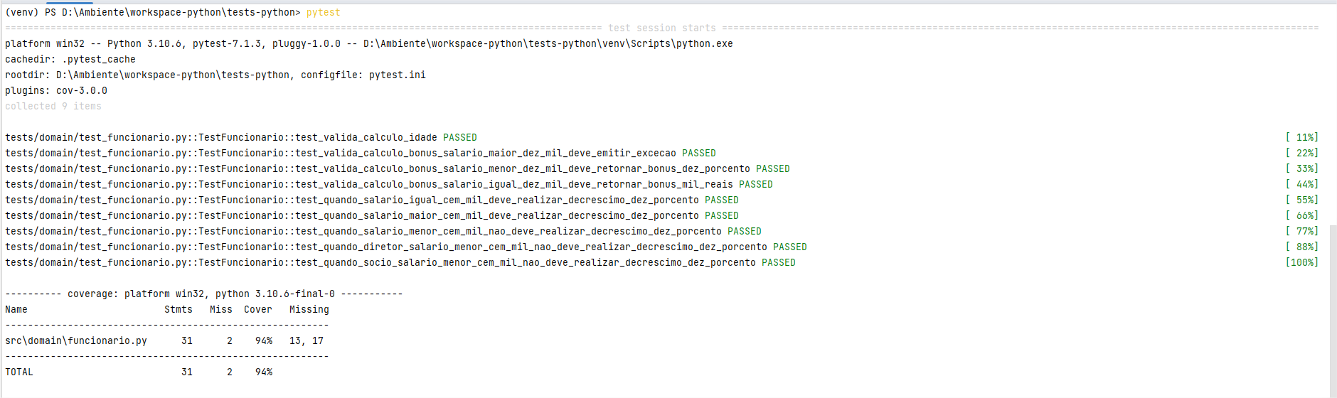 GitHub - izabelrodrigues/tests-python: Repositório para estudo de ...