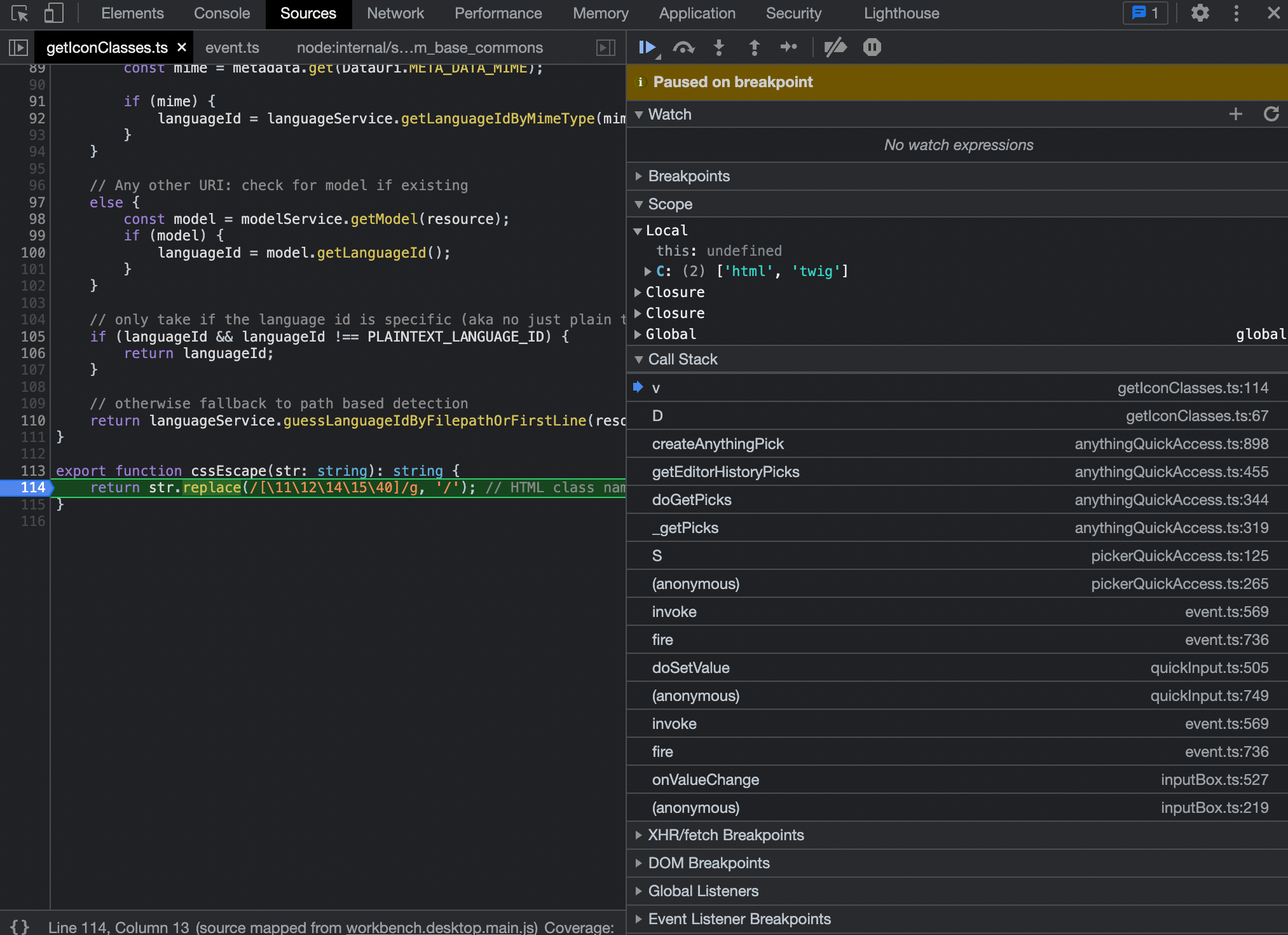 Language identifiers are sometimes `string[]` and not `string` · Issue ...