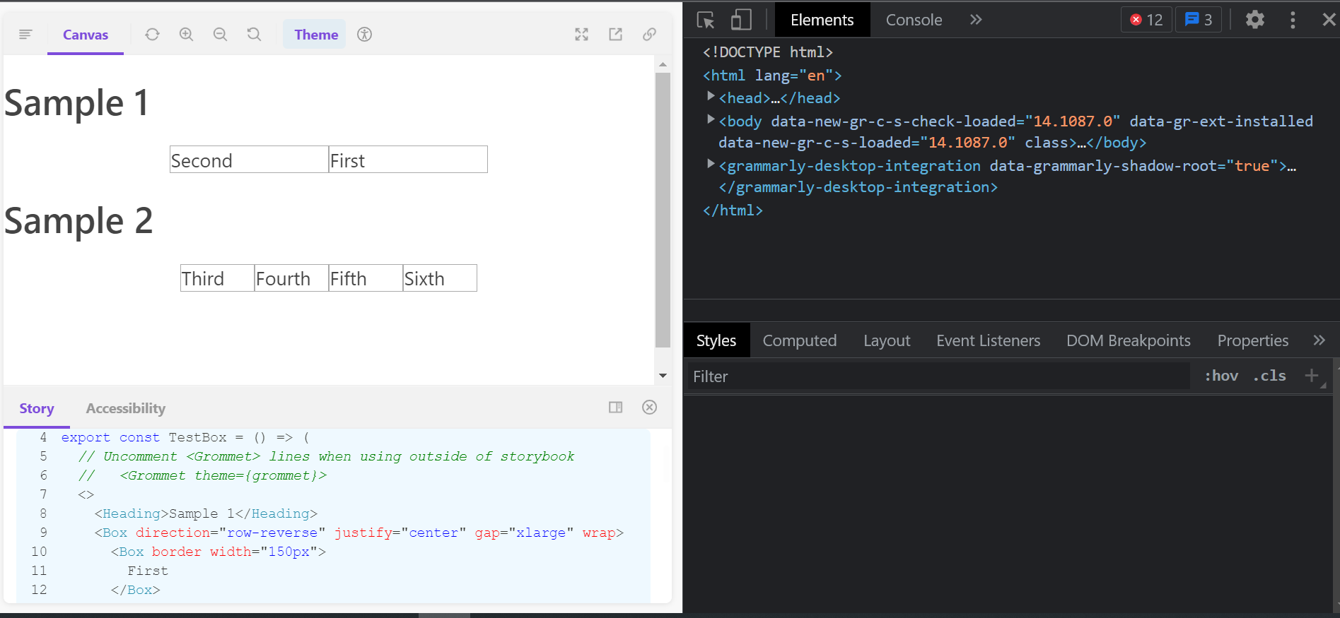 Box' gap not removed on wrapping · Issue #6499 · grommet/grommet · GitHub