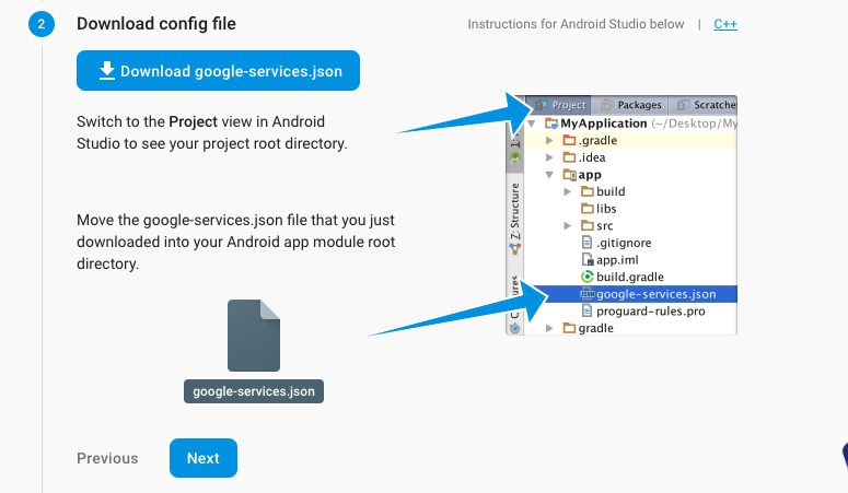 Firebase not working after converting the unity exported project(gradle) into library (aar ...